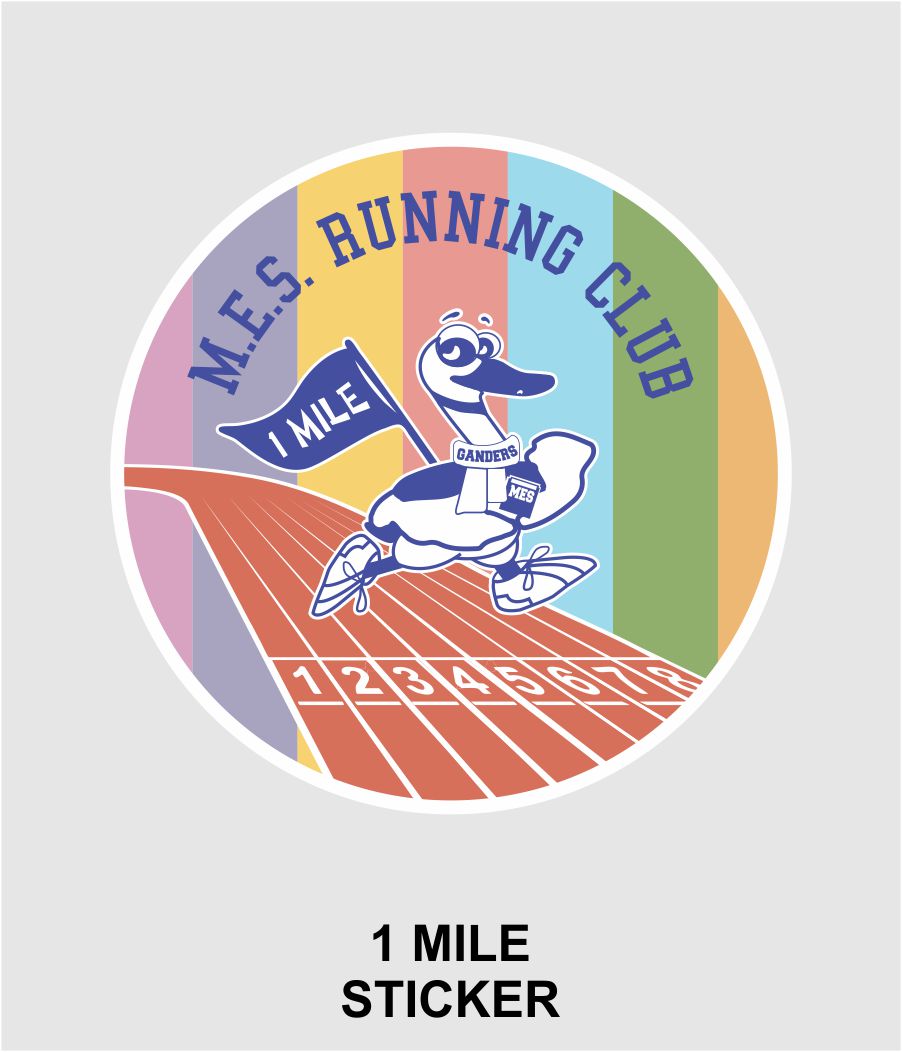 1 MILE STICKER – Hudson Valley Impressions